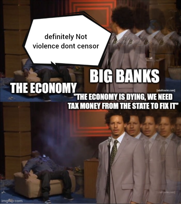 Biggest Robber come from within the banks - 9GAG