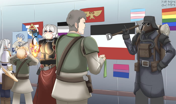 Hans get a flag he gonna show everyone - 9GAG