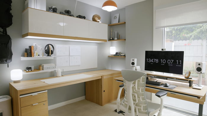 Home Office 2024 – Refreshing with a few new DIY updates - 9GAG