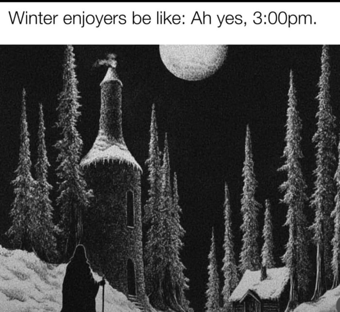Winter Enjoyers - 9GAG