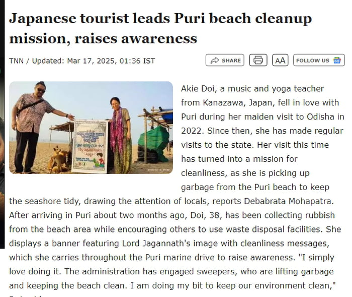 So dirty that tourist had to clean - 9GAG
