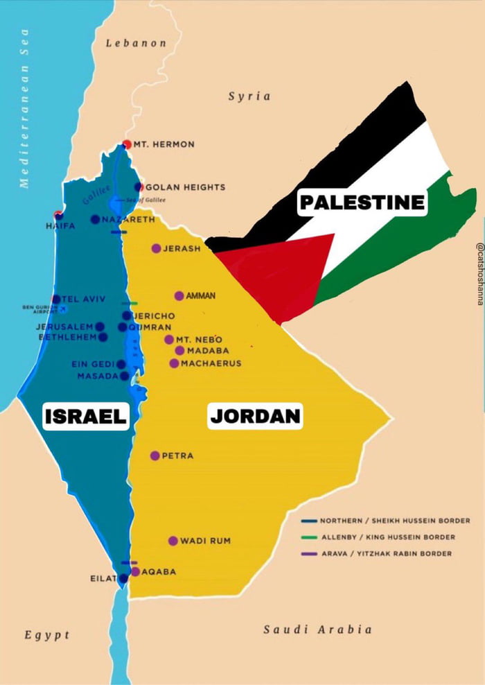 Kick them all back to Jordan. - 9GAG