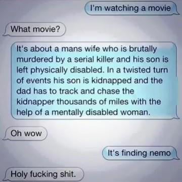 The grown up explanation of Finding Nemo - 9GAG