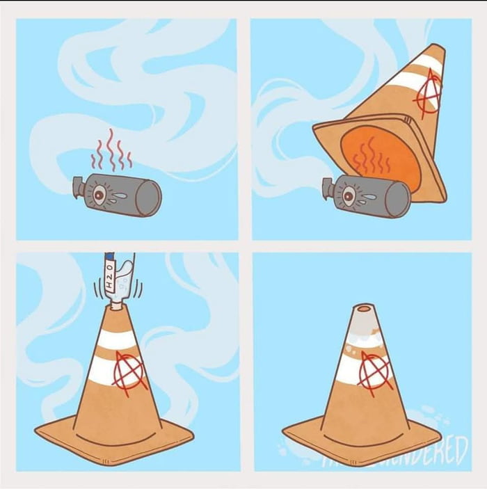 Tear-gas lifehack - 9GAG