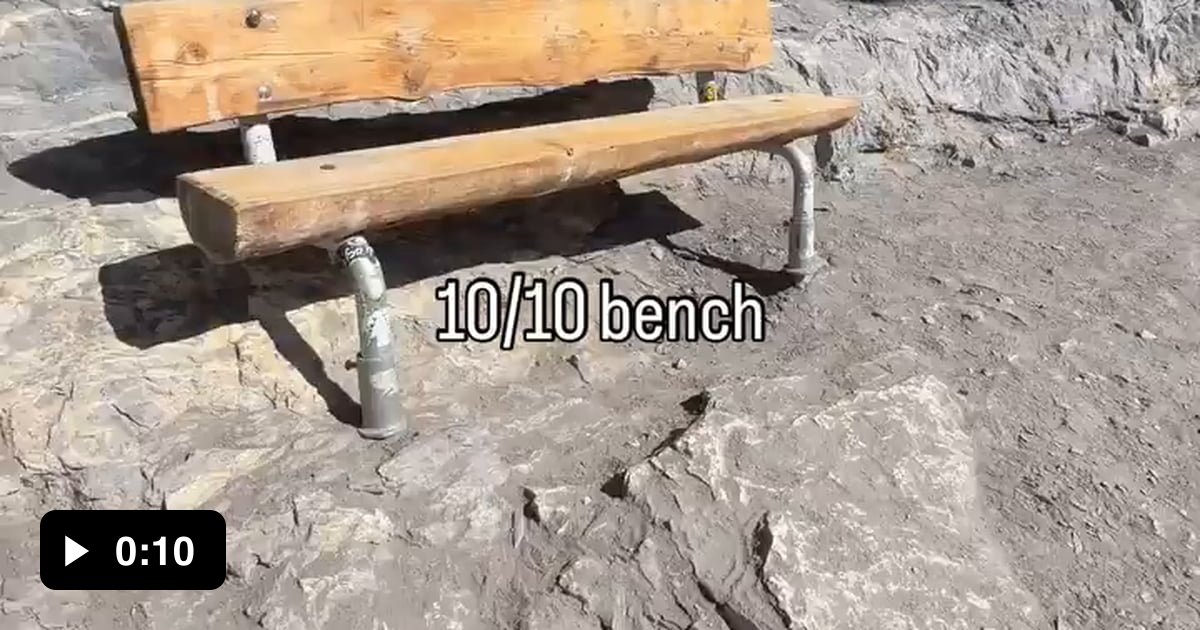The best bench in Switzerland - 9GAG
