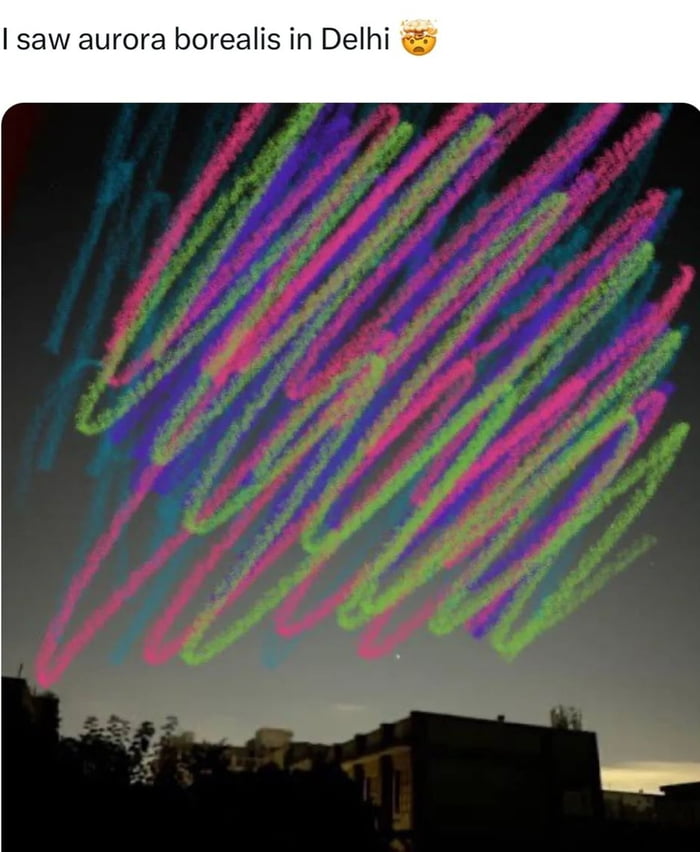 North Indian lights - 9GAG