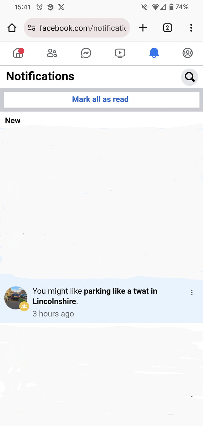 Facebook's passive aggressive notifications - 9GAG