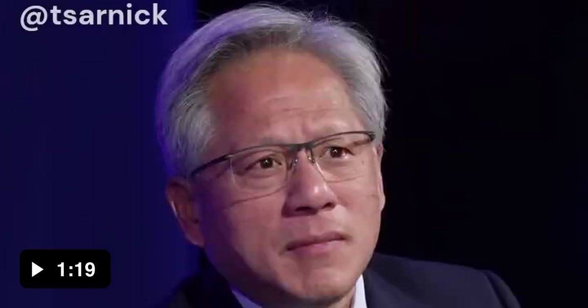 Nvidia CEO: if you seek job security, then learn to use AI to do your job - 9GAG
