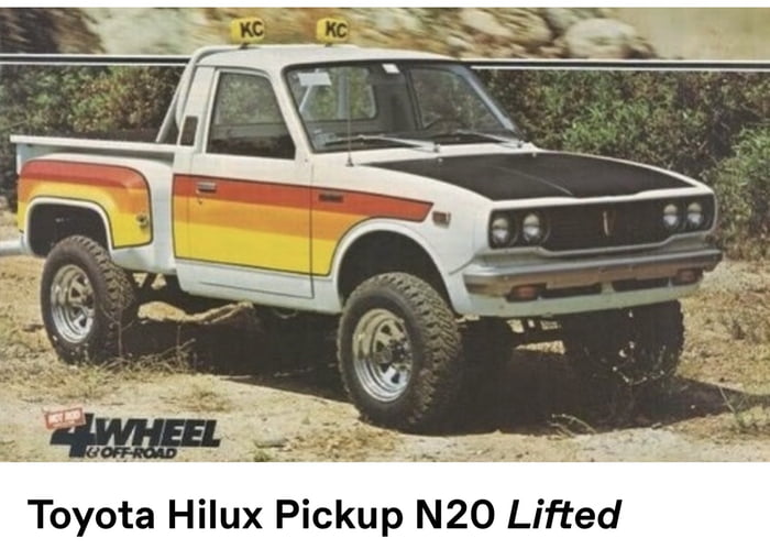 UPDATED: 1978 Toyota Wolverine 4x4 Pickup. Factory used the Hilux frame ...