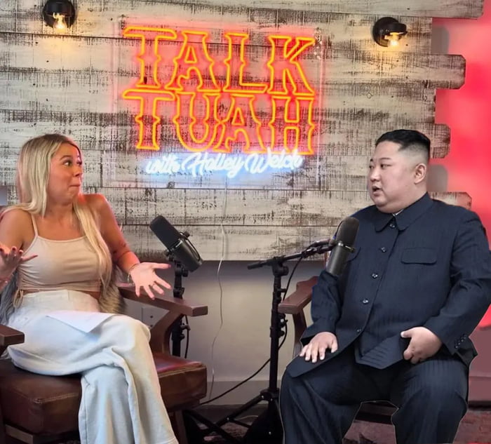 ‘Hawk Tuah’ girl’s podcast is currently #4 on the U.S. charts - 9GAG