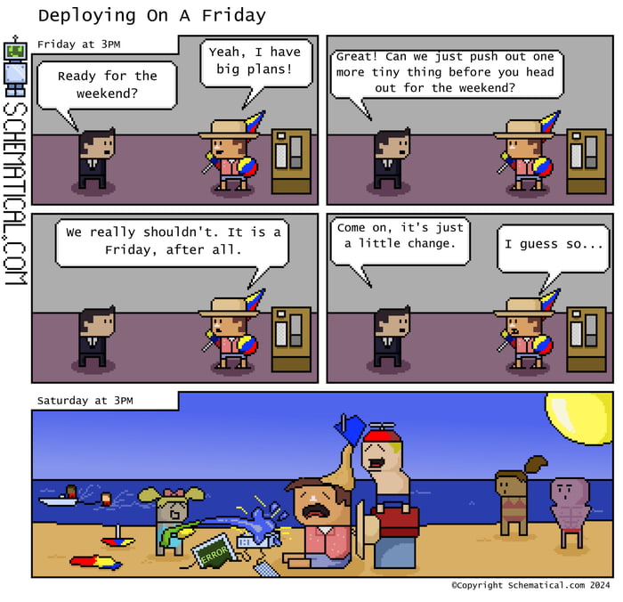 DeployingOnAFriday - 9GAG