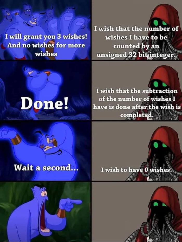 Mechanicus broke the genie. - 9GAG
