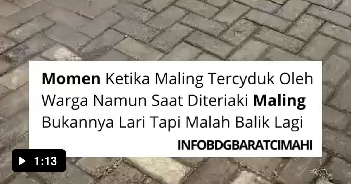 Emang susah jadi maling kalau orangnya gak enakan. - 9GAG