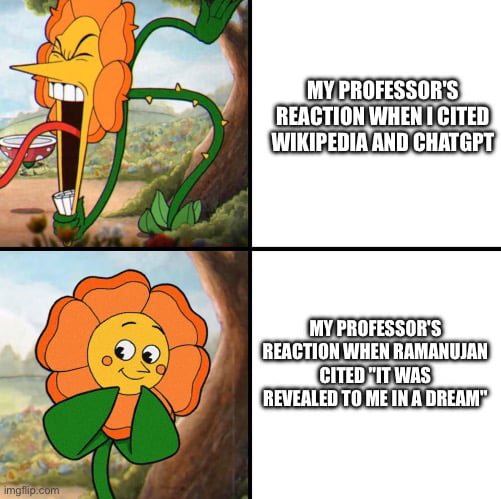 Ramanujan meme - 9GAG
