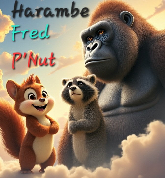 RIP P'Nut and Fred - 9GAG