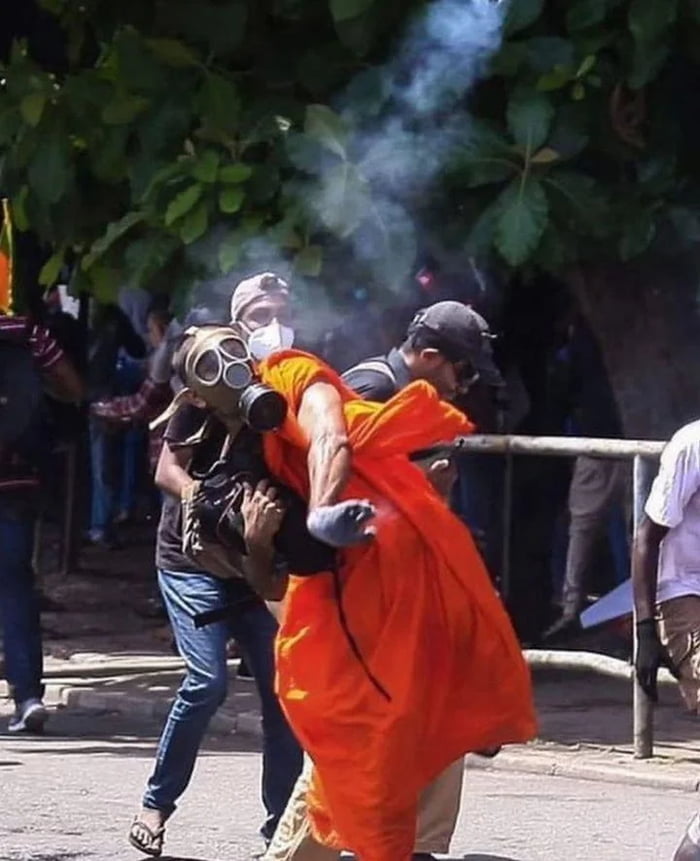 Shredded Gas Mask Monk - 9GAG