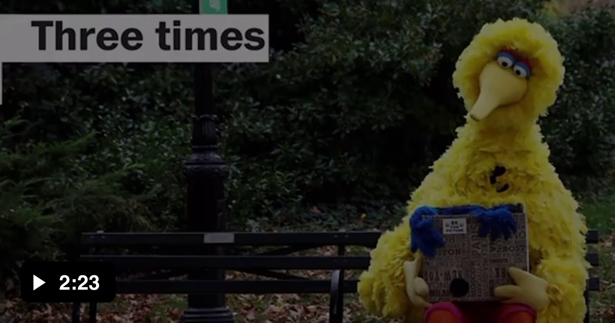 Fragile ego Trump gets revenge on Sesame Street 37 years later - 9GAG