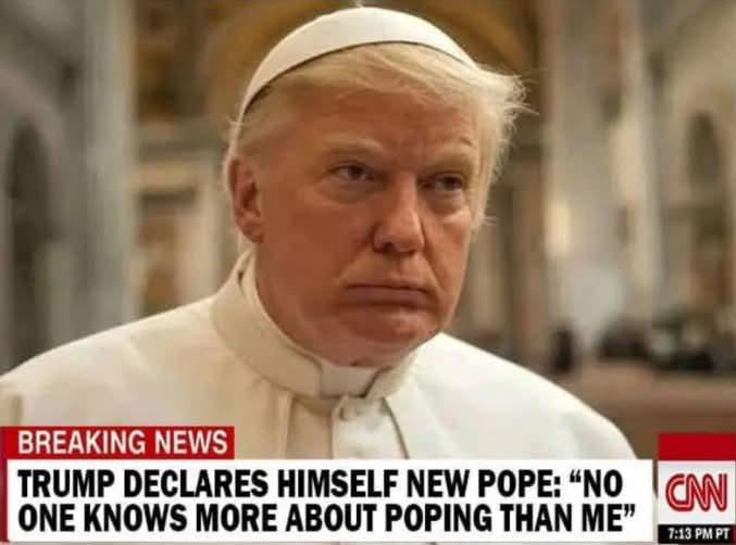 They just announced the new pope. - 9GAG