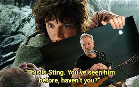 Sting is sharp... in battle and on vocals - 9GAG