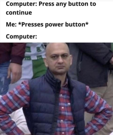 Well not ANY button - 9GAG