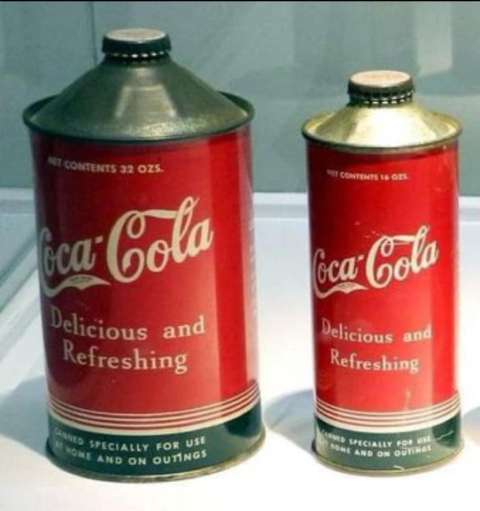 Coca Cola cans, 1936 - 9GAG
