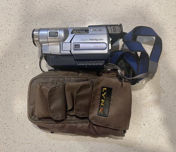 Just In case you need to know. A Sony Digital 8 camera will fit ...