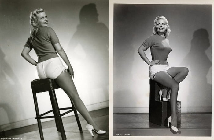 Actress and pin-up model Cleo Moore (1950s) - 9GAG