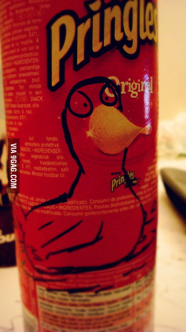 Pringles Duck - 9GAG