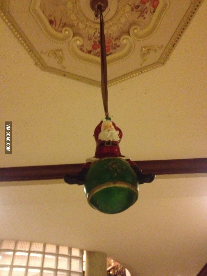 Santa Clause wrecking ball - 9GAG