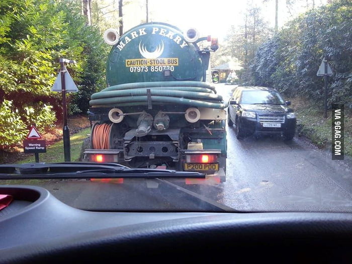 Caught behind the stool bus - 9GAG