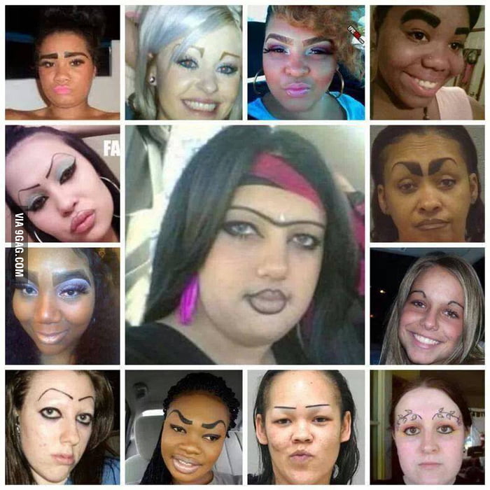 DEM EYEBROWS!! - 9GAG