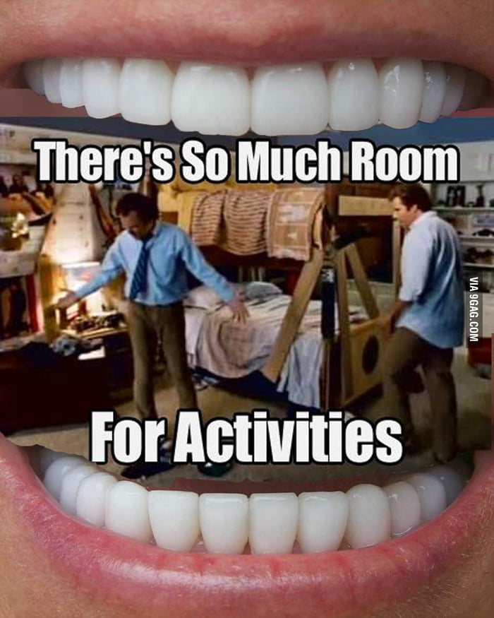 I got my braces off today after 4 years - 9GAG