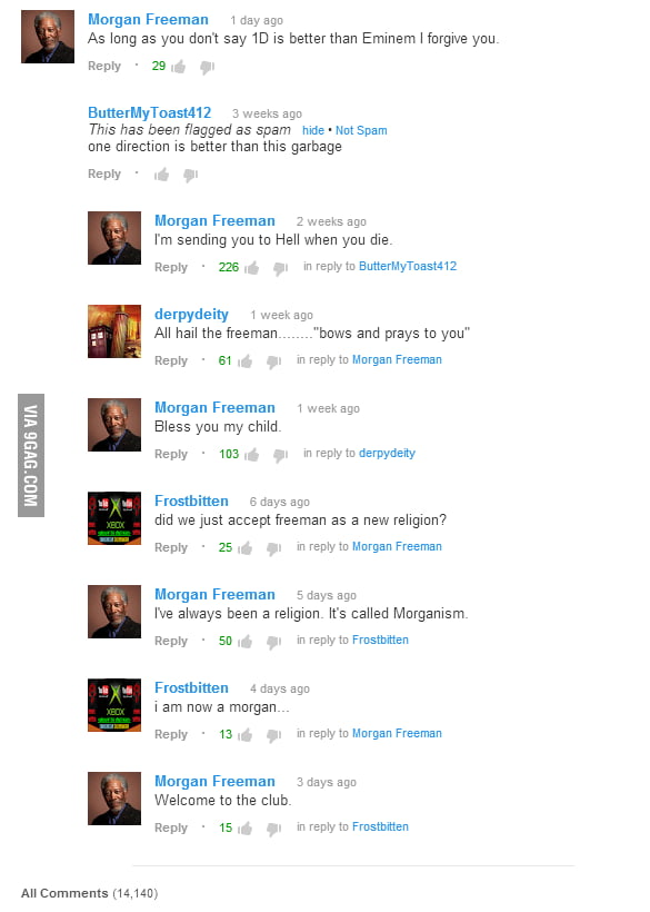 Morganism.... - 9GAG
