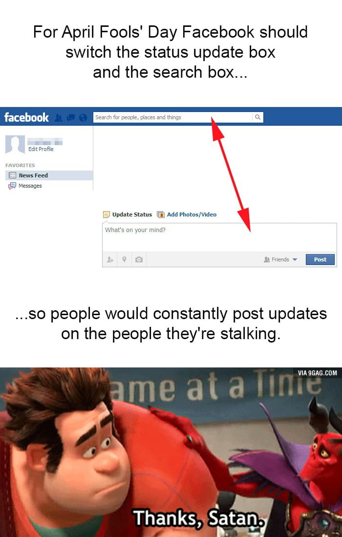 April fools! - 9GAG April fools! - 9GAG