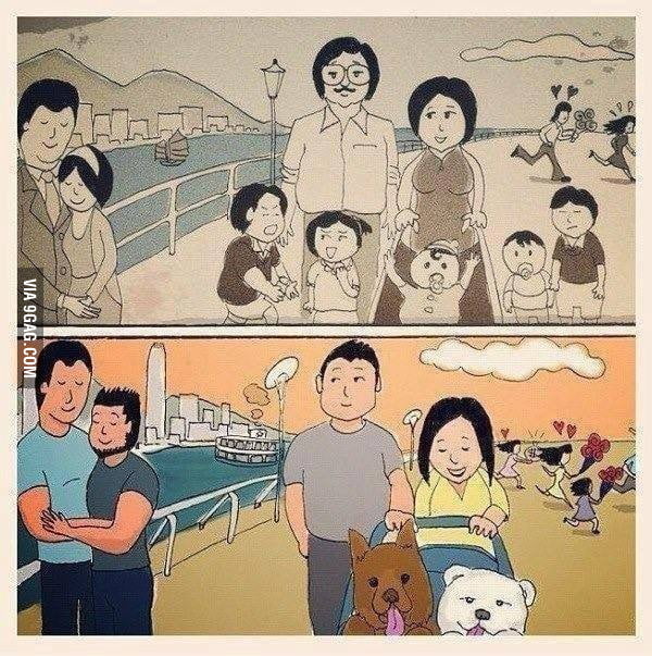Society then and now... - 9GAG