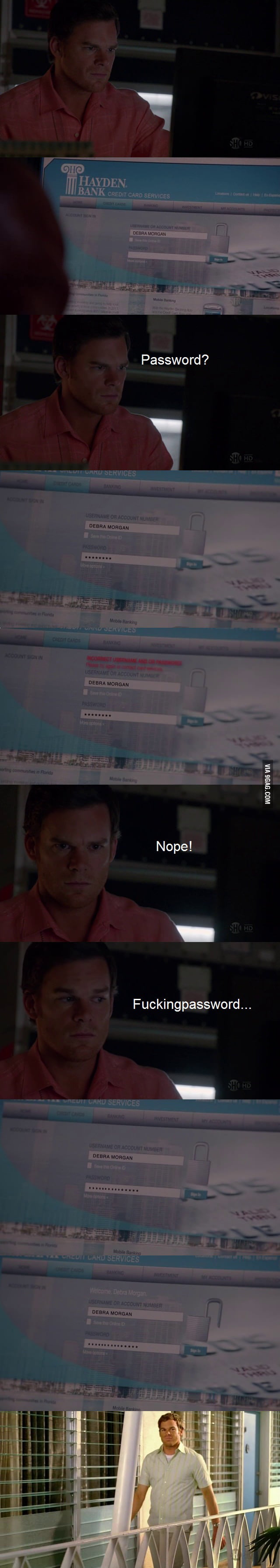 Just Debra Morgan... - 9GAG