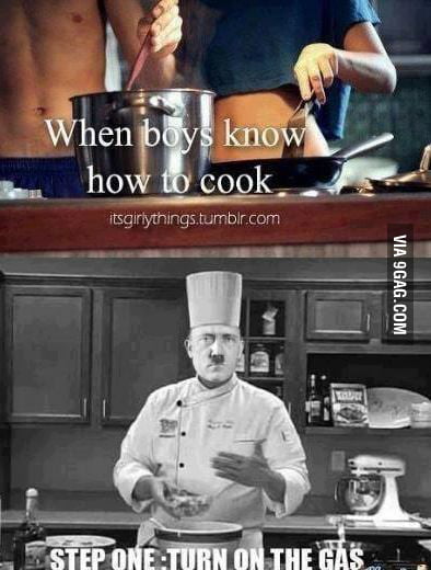 Cooking with hitler - 9GAG