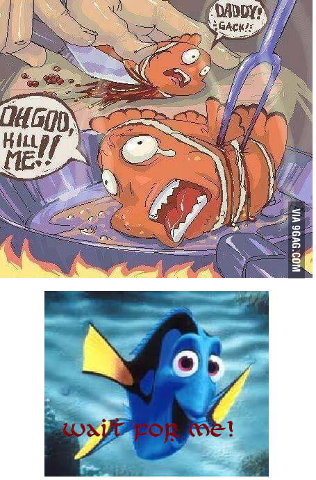 Frying Nemo and Cream Dory - 9GAG