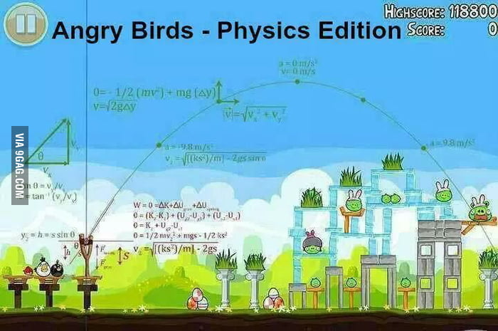Physics...physics everywhere! - 9GAG