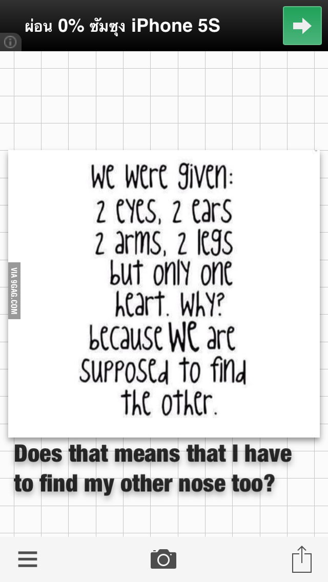 We were given only 1 nose... - 9GAG
