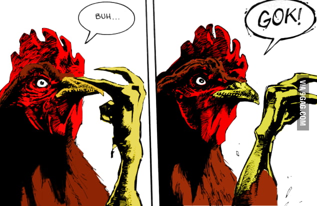 Becuase B&W not serious enough - 9GAG