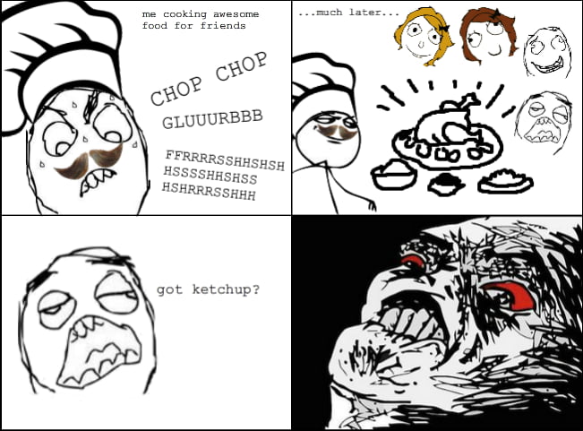 Cooking rage - 9GAG
