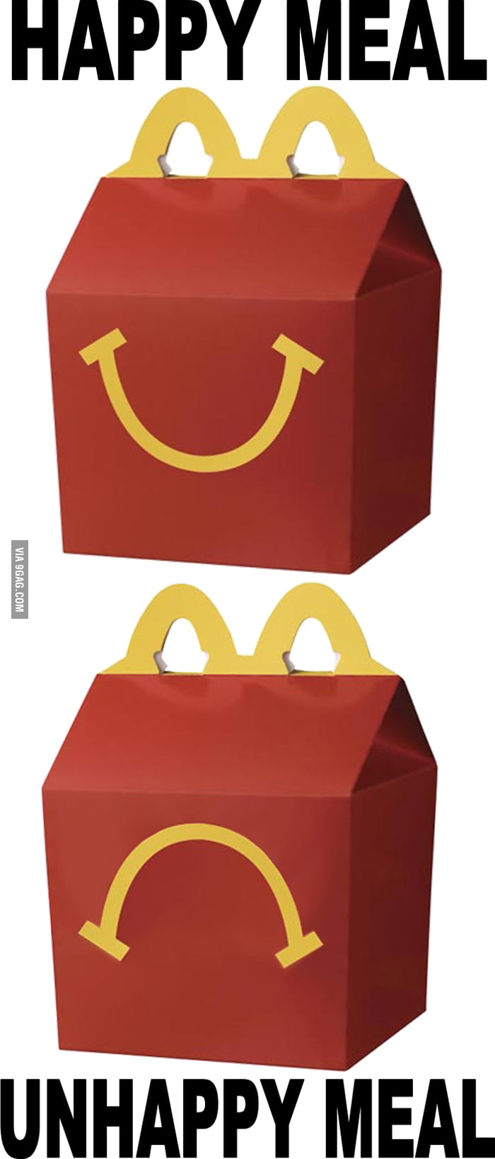 HAPPY MEAL - UNHAPPY MEAL - 9GAG