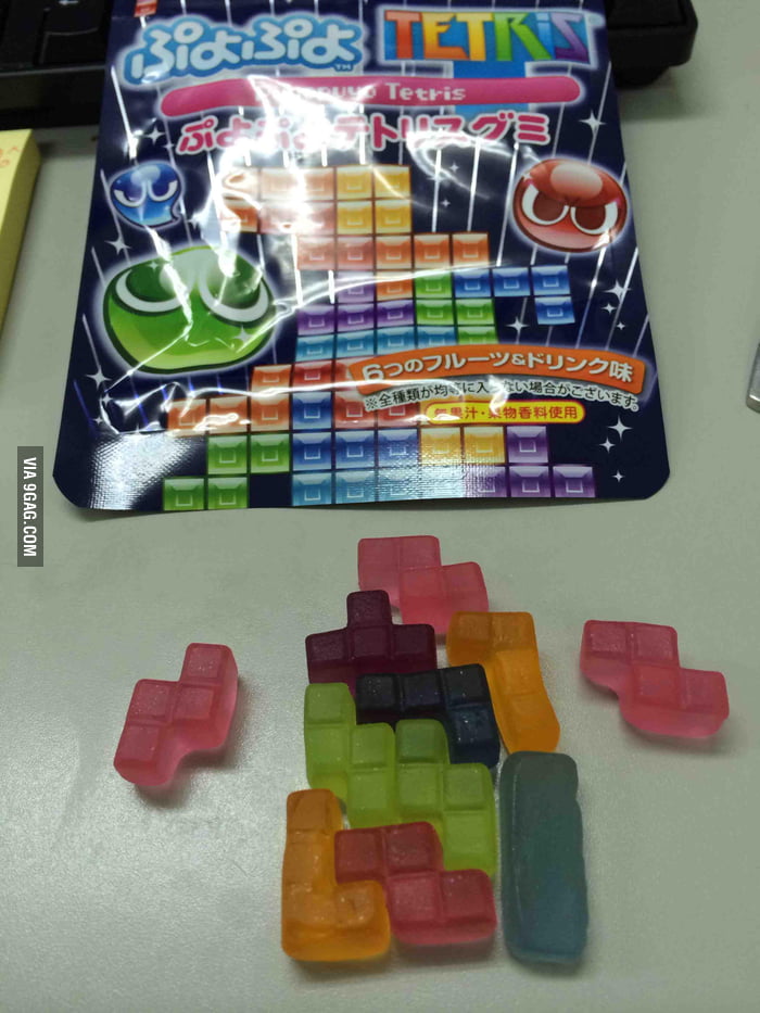 Tetris Gummies! - 9GAG