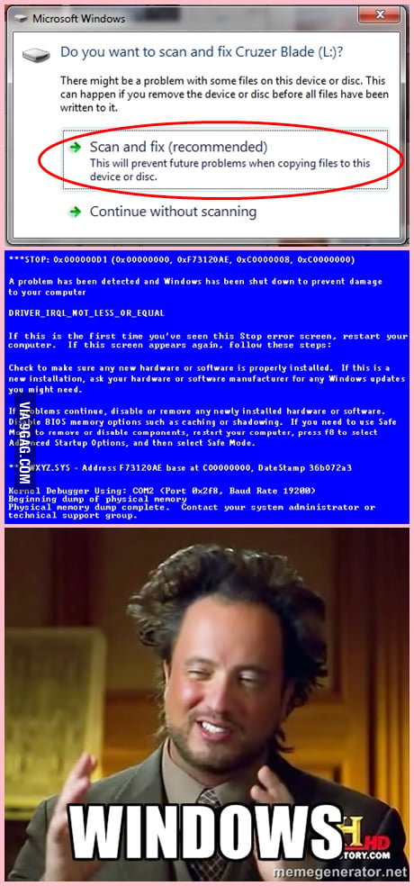 Why I love windows - 9GAG