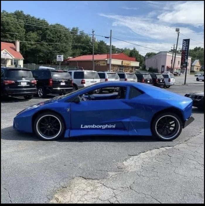 When you order your lambo at wish - 9GAG