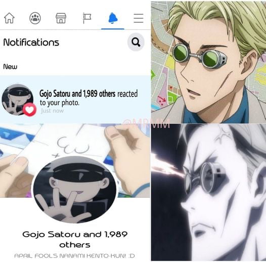 Gojo is the troll master - 9GAG