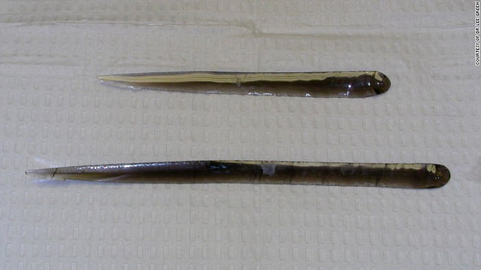 Obsidian knives made from a type of volcanic glass are so sharp they ...