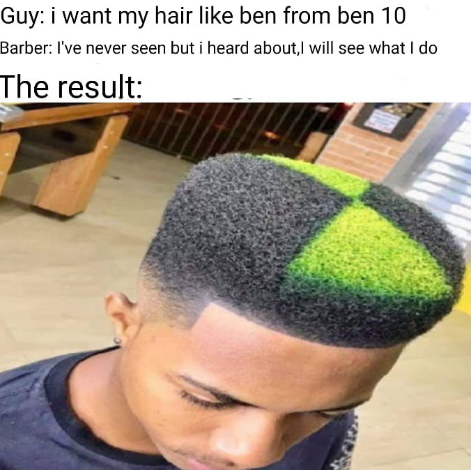Ben 10 haircut: his ultimate ability is smacking the top of his head ...