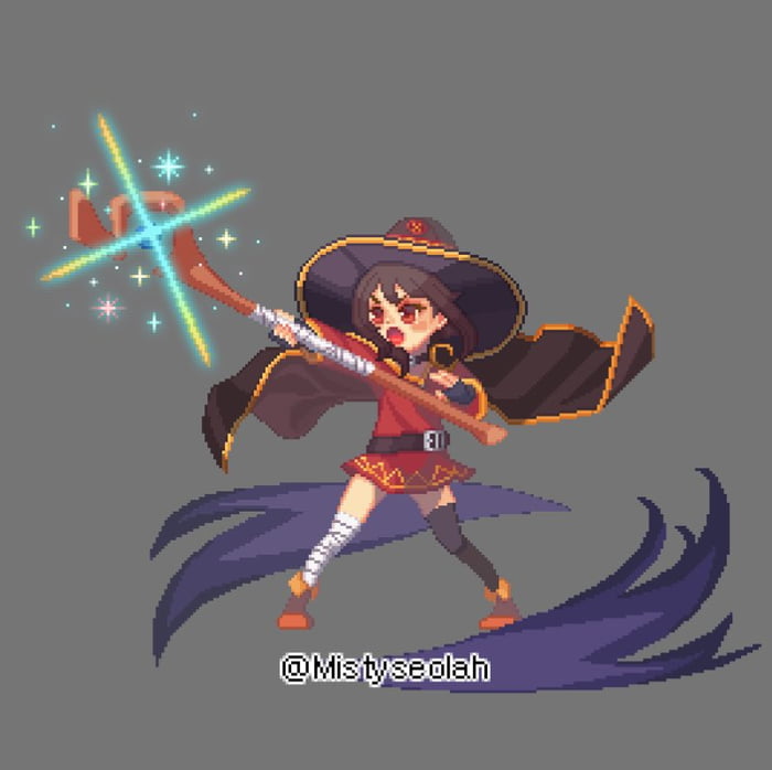Pixel Megumin - 9GAG